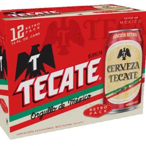 TECATE RETRO 12PK CN (12OZ) – Fleming Place Wine and Spirits